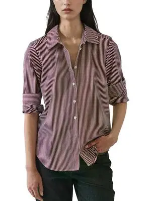 PATRICK ASSARAF Striped Buttoned Shirt