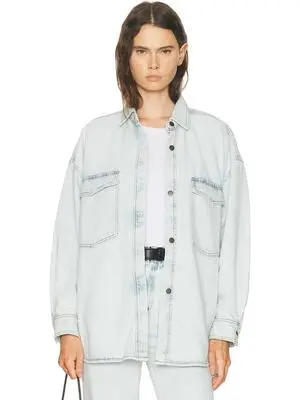 American Vintage Joybird-b Shirt - Winter Bleached