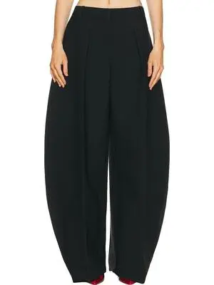 Jacquemus Le Pantalon Ovalo Large Black
