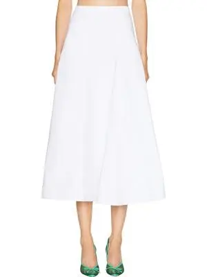 Jacquemus La Jupe Triangle - White