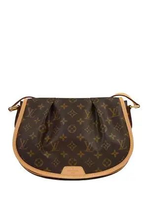 LOUIS VUITTON 2011 Pm Menilmontant Shoulder Bag - Brown