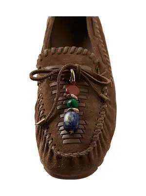Free People Stone Shoe Charm - Red/blue