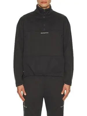 WHITESPACE Quarter Zip Softshell Top Phantom