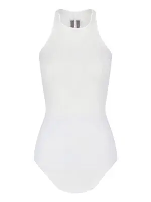 Rick Owens Ribbed Tank Top - White