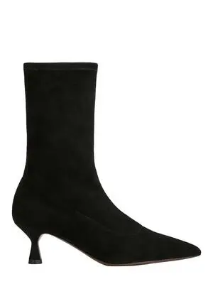 ATP ATELIER Cerone Suede Stretch Boots - Black