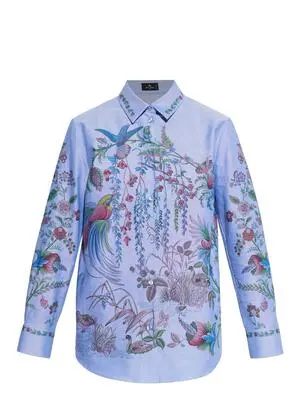 Etro Patterned Shirt - Blue