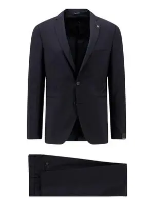 Tagliatore Virgin Wool Suit - Blue