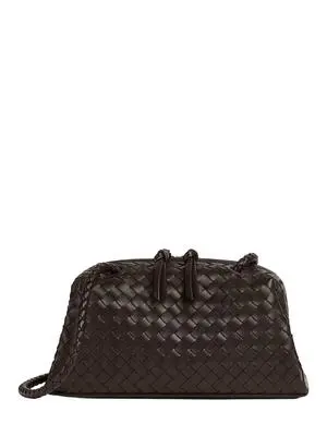 Bottega Veneta Leather Shoulder Bag - Brown