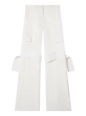 COURRÃ¨GES Utility Chaps Trousers - White
