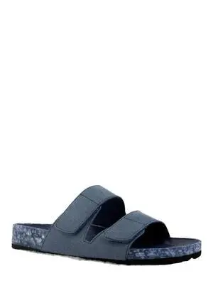 FLEKS Riviera Slide Sandal - Vintage Indigo