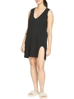 Universal Standard Ultimates Meko Sleeveless Nightgown - Black