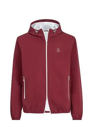 Brunello Cucinelli Nylon Jacket - Cherry