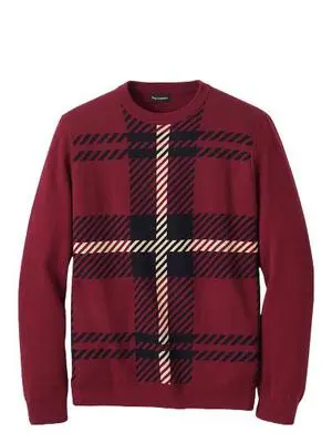 PAUL FREDRICK Cotton Crewneck Pullover