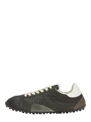 MAISON MARGIELA Nylon Sprinter Sneaker - Dusty Green/black