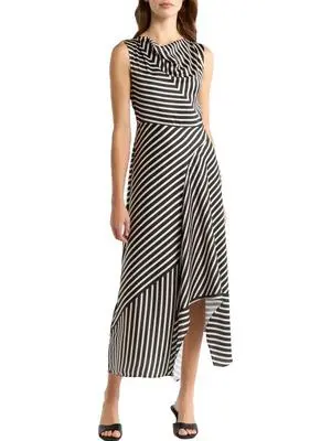 VINCE CAMUTO Striped Maxi Dress