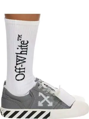 Off-White Off-White Vulcanized Undercut Sneakers Grey