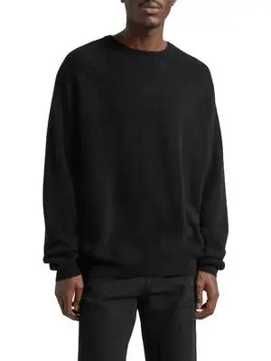 Frenckenberger Cashmere And Silk Crewneck Sweater - Black