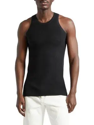 Frenckenberger Cashmere Tank - Black