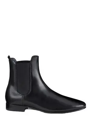 Agl Maena Leather Ankle Boot - Black