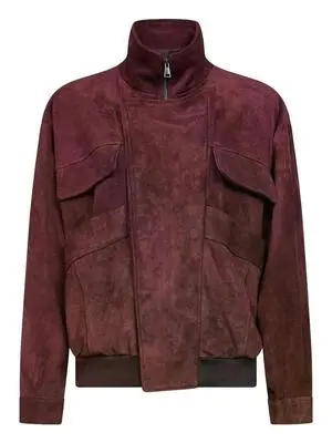 BLANCA VITA Zip Pocket Jacket - Red