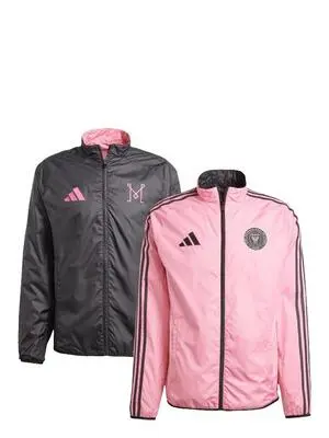 Adidas Inter Miami Cf 2025 Anthem Reversible Full-zip Jacket By - Pink