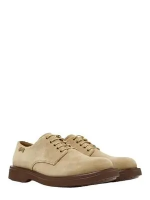 Camper Plain-toe Oxford - Medium Brown