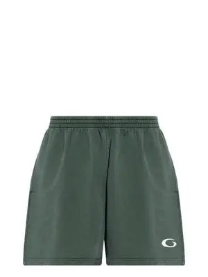 Balenciaga Cotton Terry Sweat Shorts - Green
