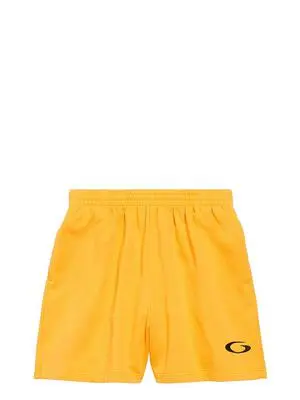 Balenciaga Cotton Terry Sweat Shorts - Yellow