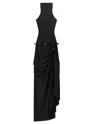 Coperni Suspended Halterneck Maxi Dress - Black