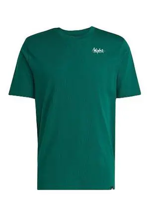 Adidas Lounge Still Life Bowl Graphic Tee Shirt - Collegiate Green