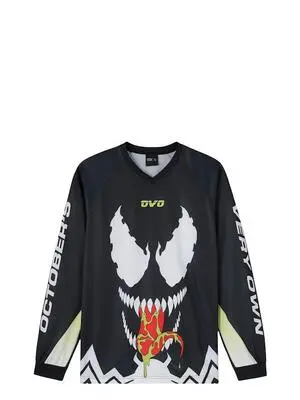 OVO Marvel Venom Snocross Jersey - Black
