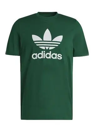 Adidas Adicolor Classics Trefoil Tee Shirt Dark Green