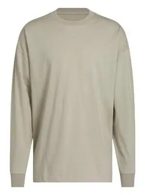 Adidas Long Sleeve Tee Shirt - Putty Beige