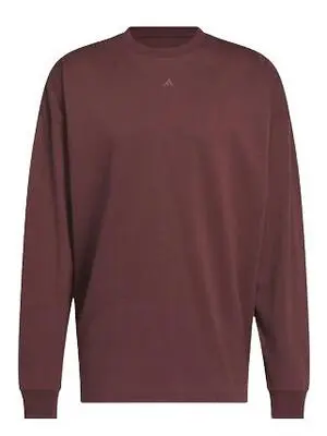 Adidas Long Sleeve Tee Shirt - Aurora Ruby