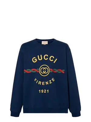 Gucci Firenze 1921 Sweatshirt - Blue