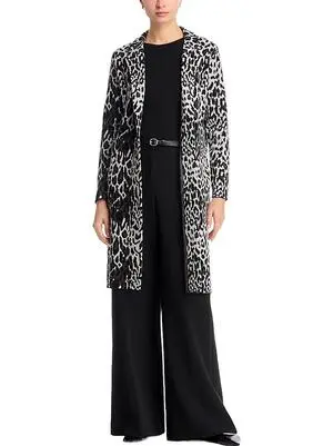 SIONI Jacquard Duster Jacket