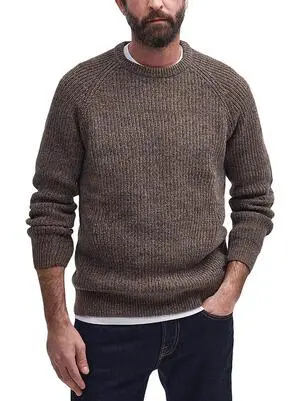 Barbour Horseford Wool Crewneck Sweater - Sandstone