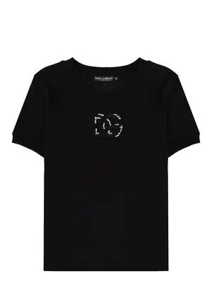 Dolce & Gabbana T-shirt With Logo - Black