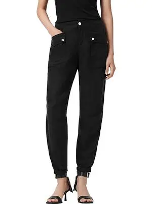 ALLSAINTS Val Banded Hem Pants - Black
