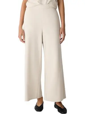 Eileen Fisher Wide-leg Ankle Pants - Parus