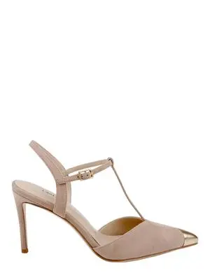 L'Agence Kaveh Slingback Pump - Cappuccino Suede