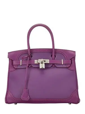 Hermès Togo Birkin Ghillies 30 - Anemone