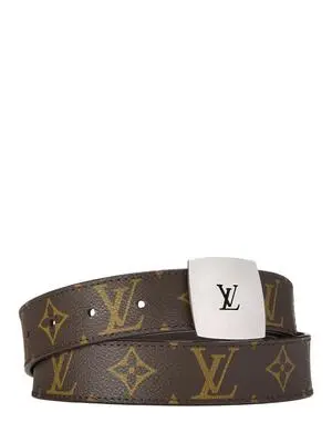 LOUIS VUITTON Monogram Ceinture 80 Belt - Brown