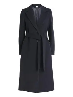 Claudie Pierlot Wool-blend Trench Coat - Blue