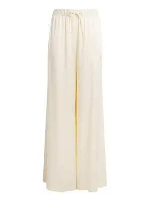 STELLA MCCARTNEY Satin Wide-Leg Trousers