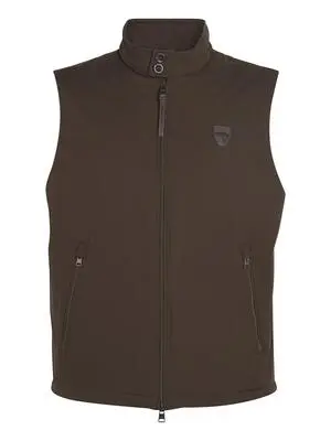 Polo Ralph Lauren Gabardine Logo Gilet - Brown