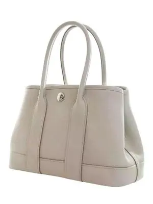 Hermès 2024 Garden 23 Tote Bag - White