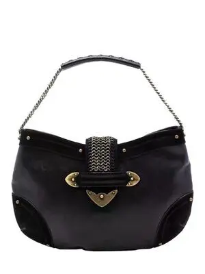 Dior 2007 Leather Jeanne Hobo Bag - Black