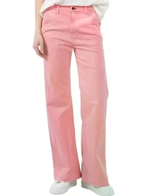 ASKK NY Washed Wide Leg Trousers - Pink