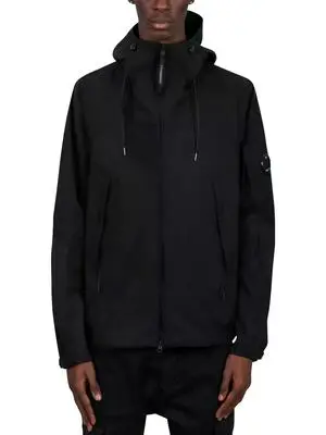 C.P. COMPANY Long-sleeve Hooded Jacket - Black
